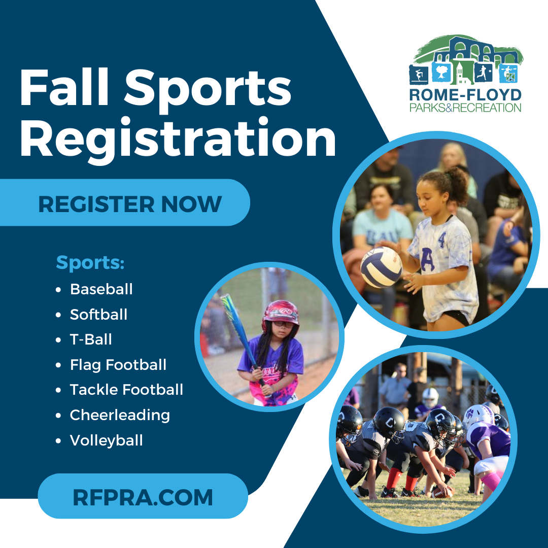 Fall Sports Registration -- Register Now! | Floyd County Georgia