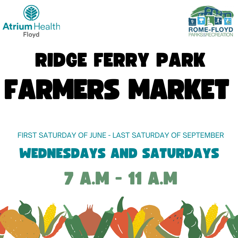 Farmers Market @ Ridge Ferry Park | Floyd County Georgia